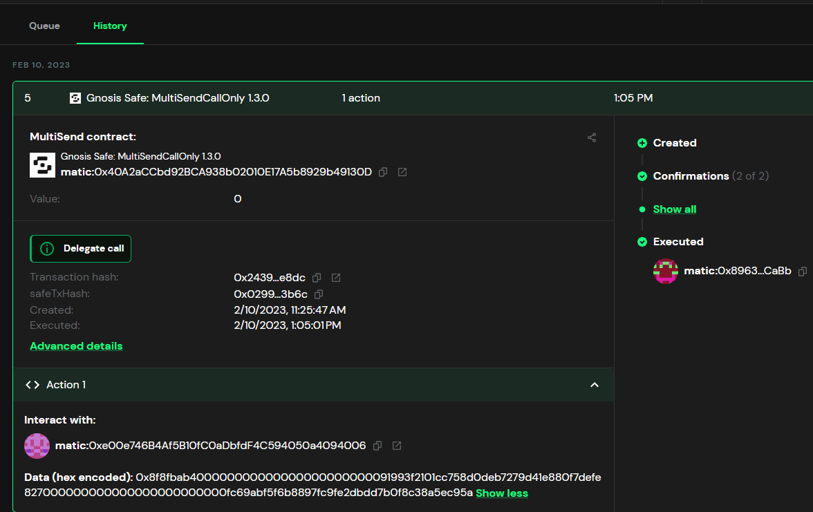 Contract transactions are not displayed properly in the Safe UI · Issue #146 · 5afe/safe-support ...