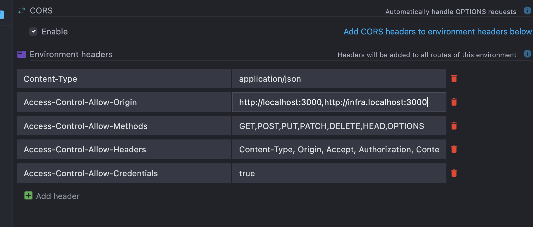 Multiple Access-Control-Allow-Origin headers · Issue #584 · mockoon/mockoon · GitHub