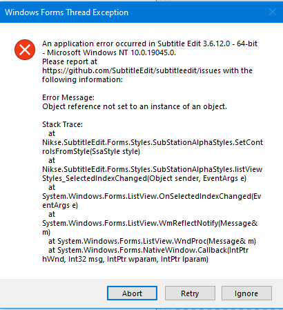 Error on import ssa styles · Issue #6808 · SubtitleEdit/subtitleedit · GitHub
