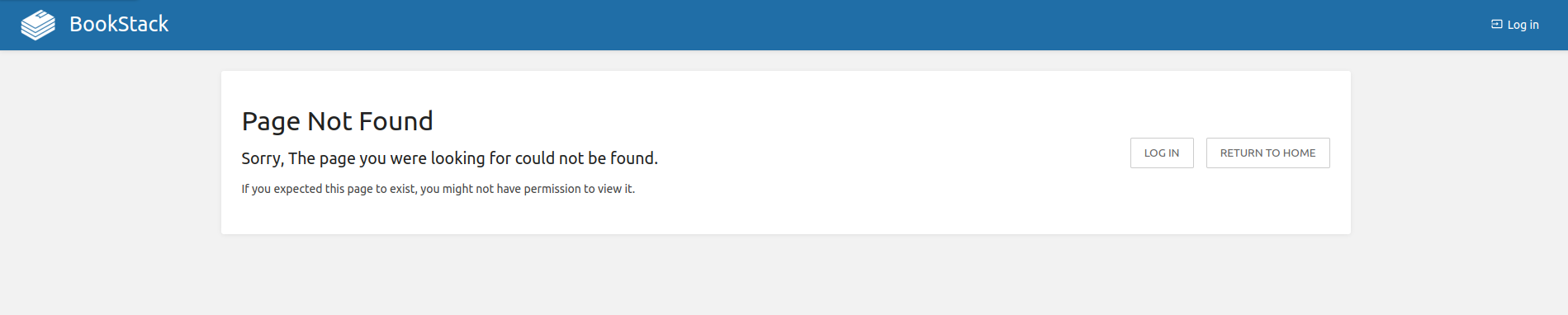 After installation it say's "Page not found" · Issue #3476 · BookStackApp/BookStack · GitHub