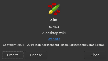 Zim fails to play together with Vim (and probably other console based ...