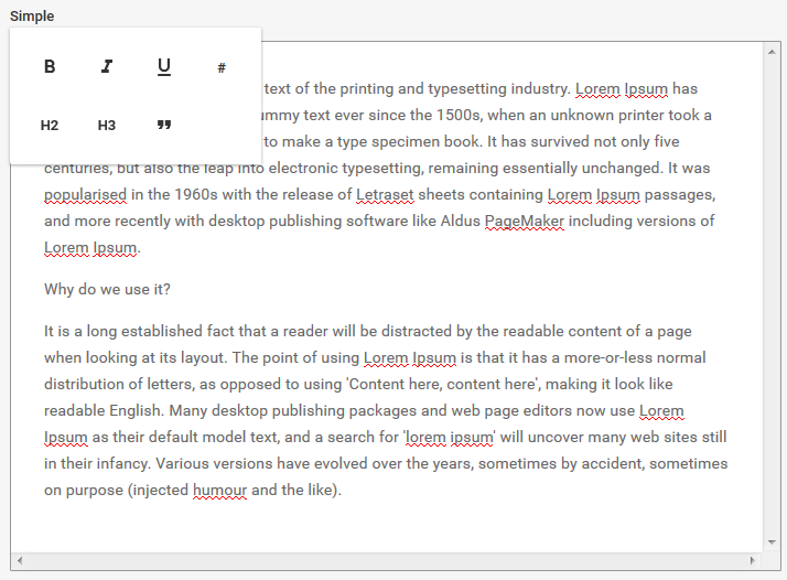 WYSIWYG formatting controls cover editable text · Issue #1697 · directus/directus · GitHub