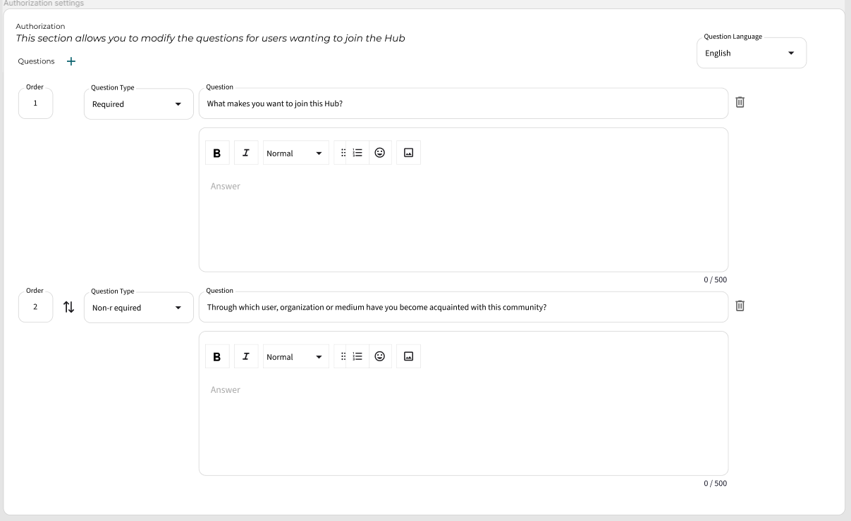 UX: Management of Application Form · Issue #3471 · alkem-io/client-web · GitHub