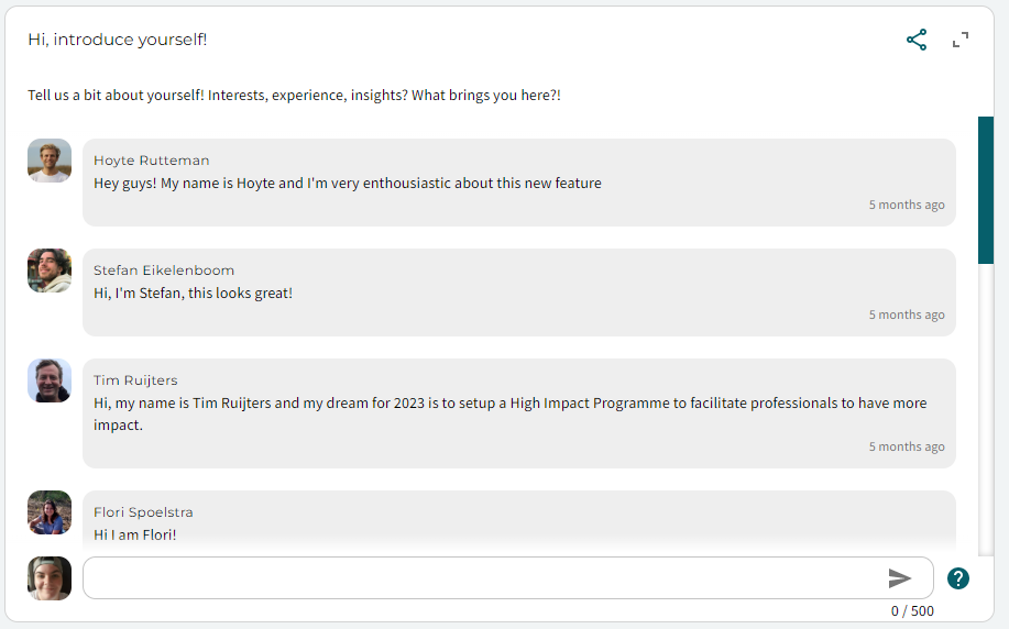 Letting users know they can use mentions / tagging / emoticons · Issue #3531 · alkem-io/client ...