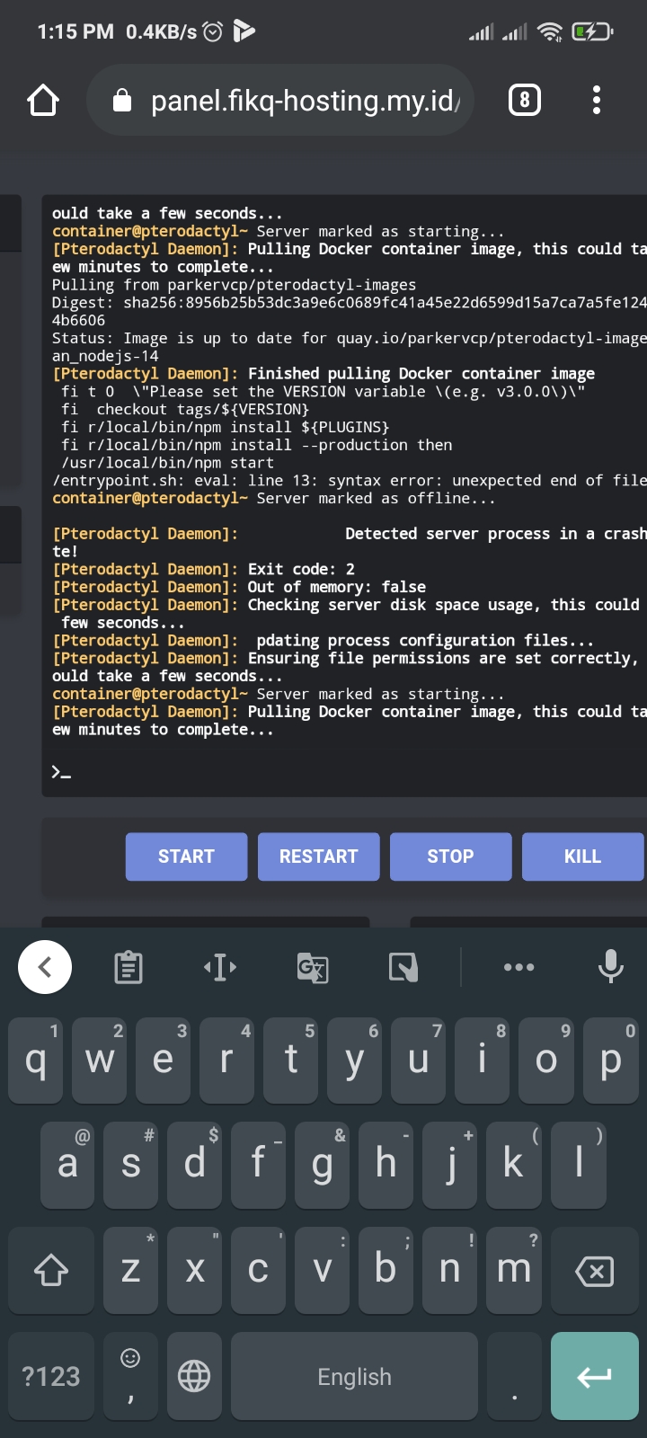Problem with Pterodactyl egg · Issue #198 · discord-tickets/bot · GitHub