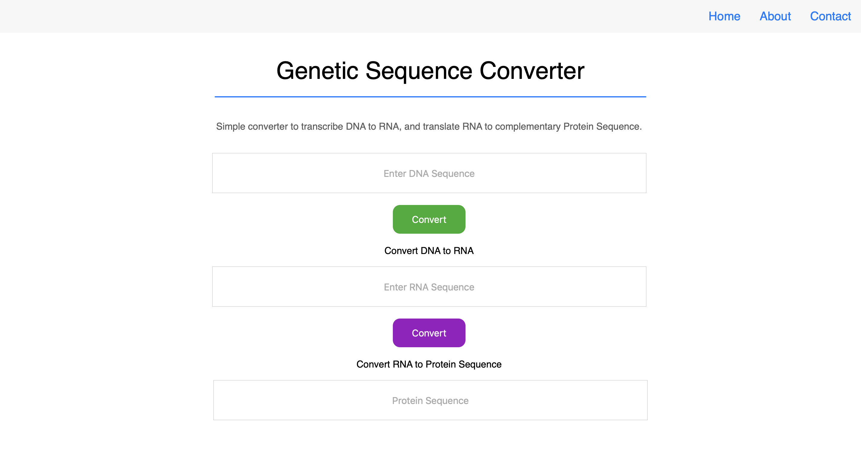 GitHub - DevonteWhitely/gene-sequence-converter: Simple converter to ...