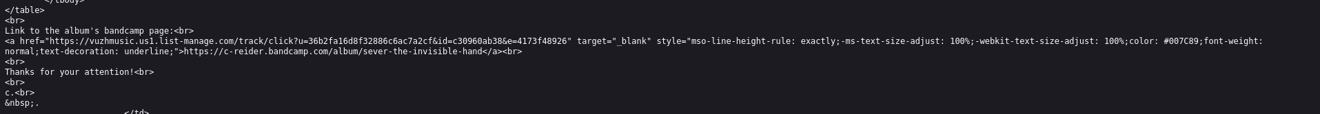 some html links fail to render properly · Issue #580 · the-djmaze/snappymail · GitHub