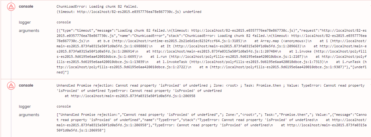 Bug Cannot Read Property Isproxied Of Undefined · Issue 22767 · Ionic Teamionic Framework