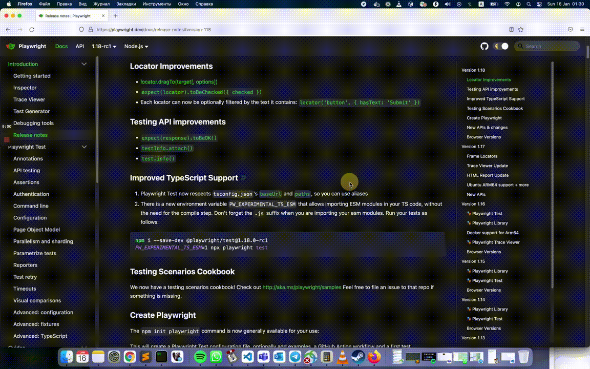 [bug] Incorrect Link In Documentation · Issue 11422 · Microsoft Playwright · Github
