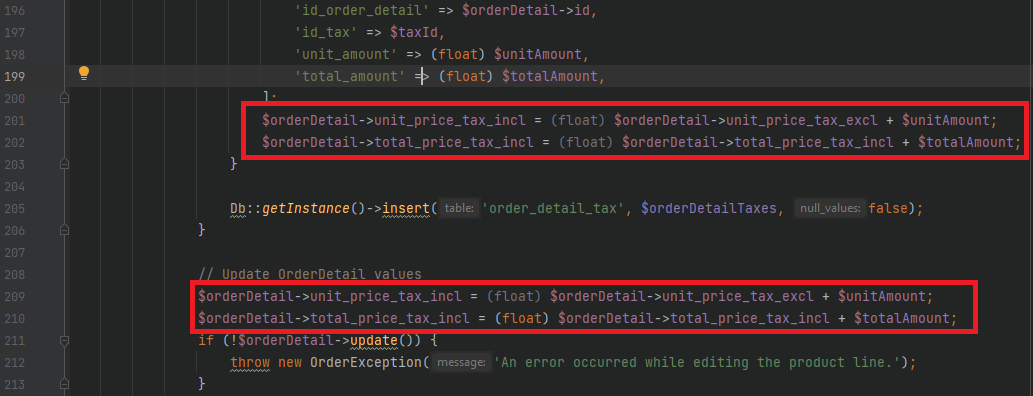 Wrong total price tax incl. calculation during address update on order backoffice page · Issue ...