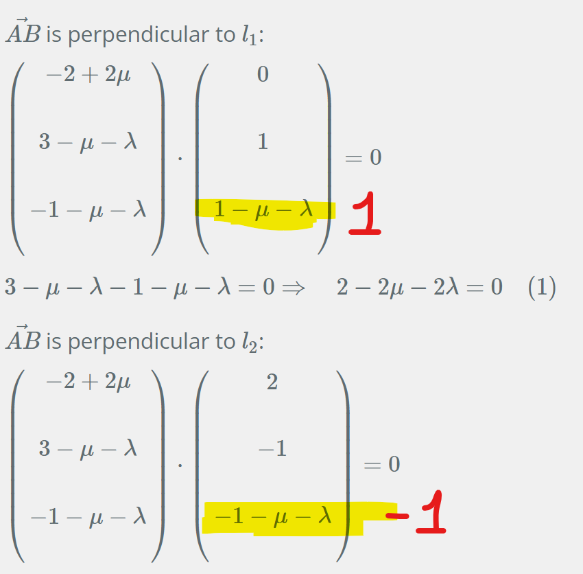 Error in answer to problem in Tutorial Sheet 2 (about vectors), Problem ...