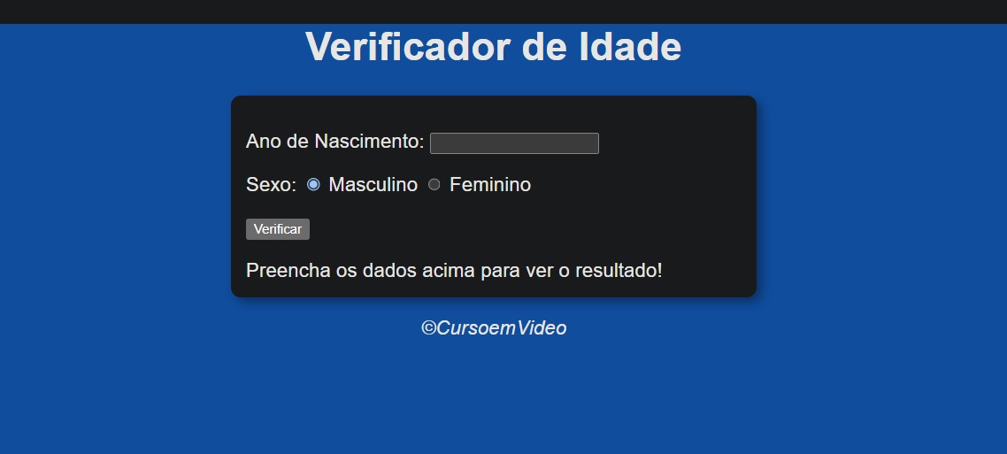GitHub - Francisco-fr1983/Verificador-de-Idade