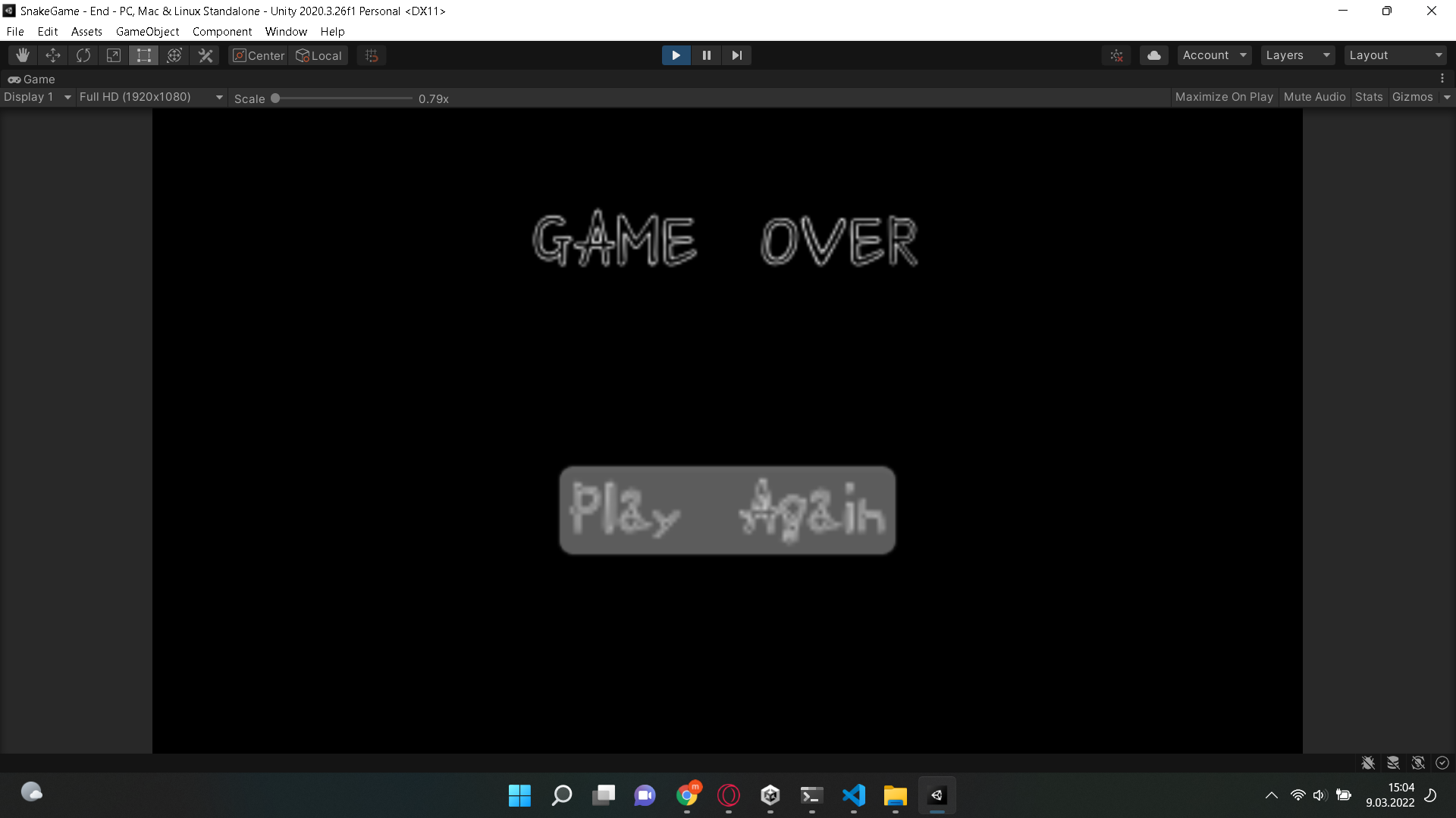 GitHub - mustafaalpyanikoglu/Unity-Snake-Game