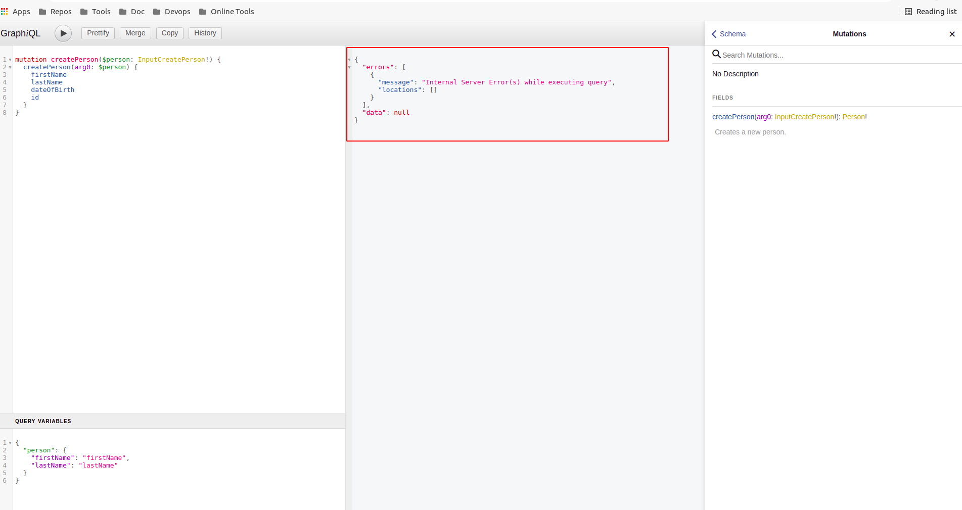 Parsing Input Object For Mutation Throws Npe When Using Kickstart Graphql Annotation · Issue