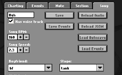 stages shows always as stage in chart editor · Issue #776 · ShadowMario/FNF-PsychEngine · GitHub