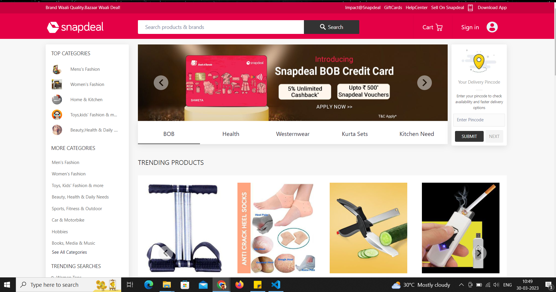 GitHub - simanchal-12/Snapdeal-Clone---React-Project---wo14ikplxopx