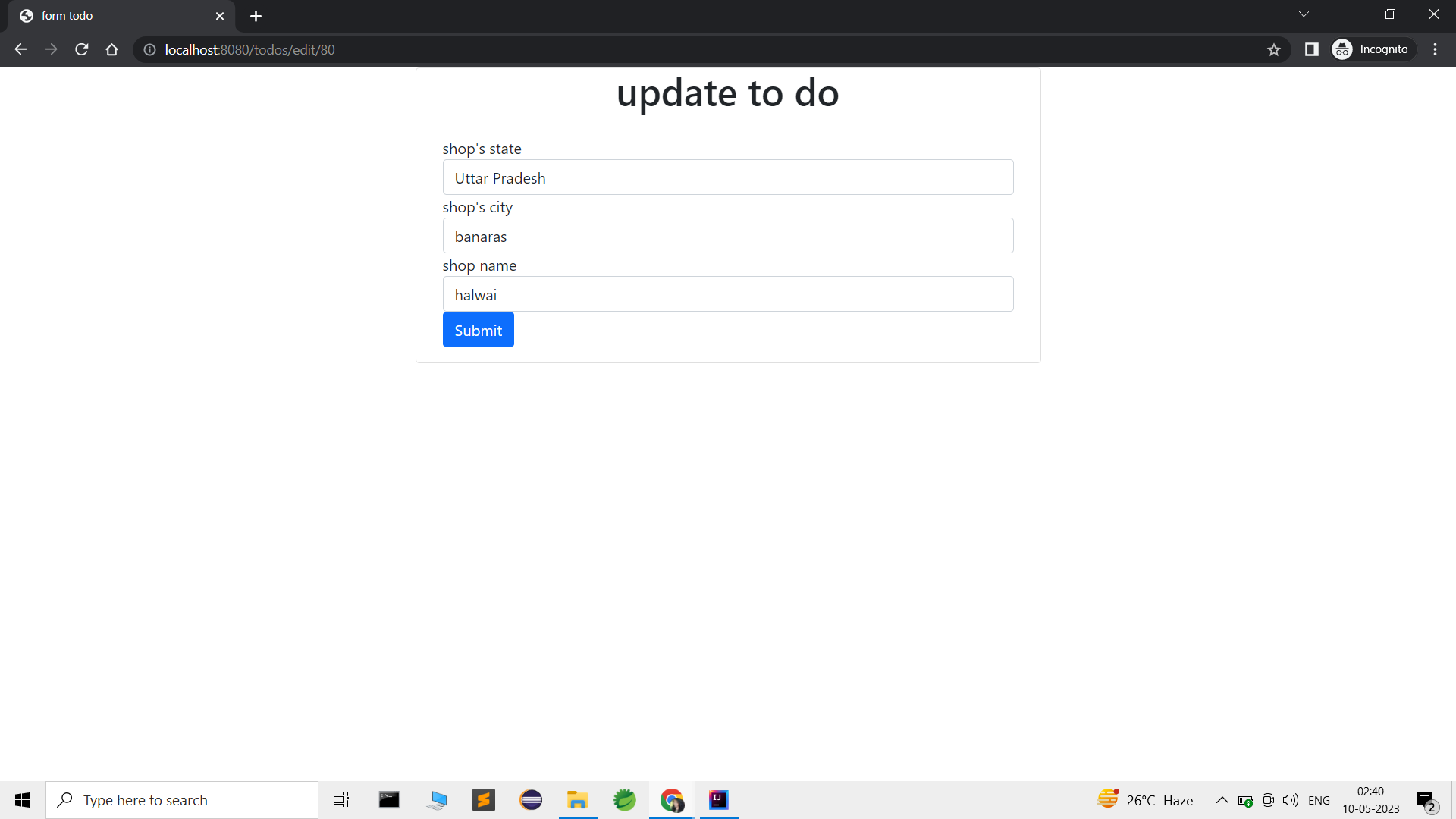 GitHub - shagufta526/foodies-list: It is a web application which ...