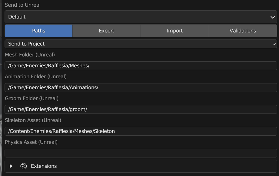 Failed to export skeleton from blender to unreal · Issue #585 · EpicGamesExt/BlenderTools · GitHub