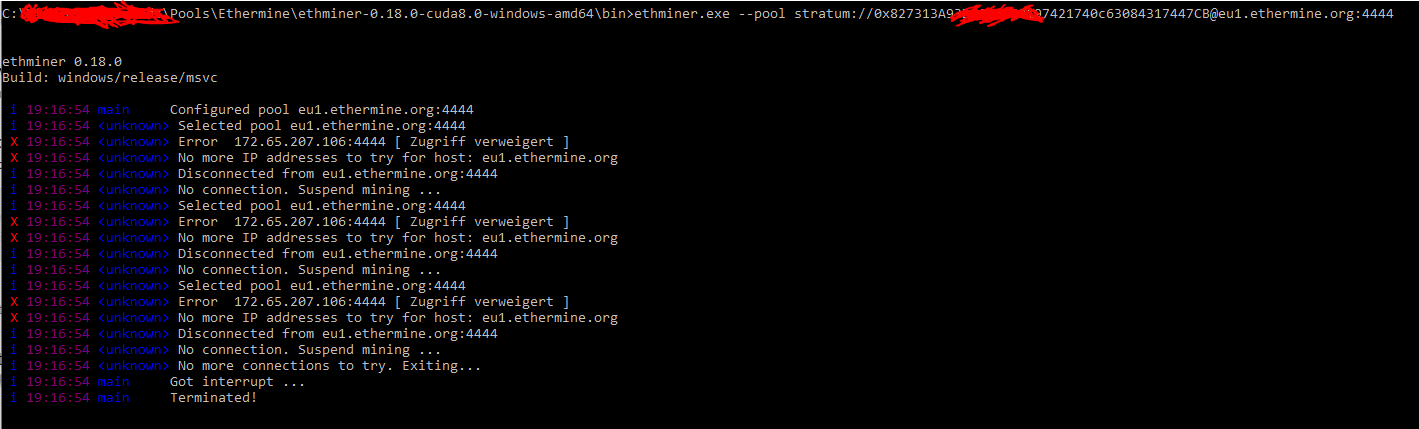 Access Denied · Issue #2164 · ethereum-mining/ethminer · GitHub