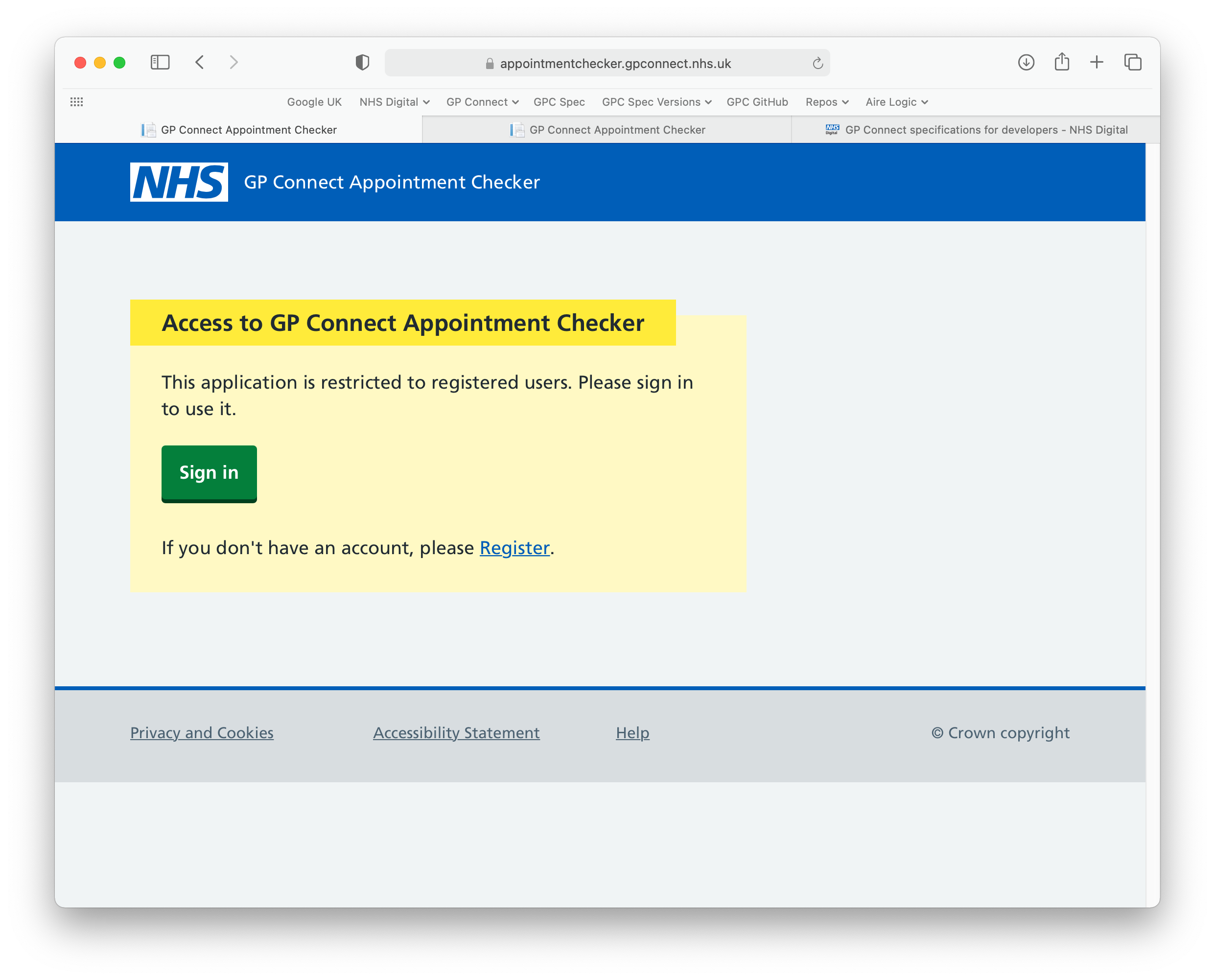 Sign in and Create Account buttons should be styled to required standards. · Issue #168 ...