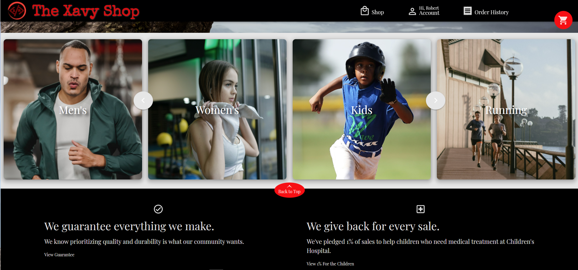 GitHub - Xavy-Romeo/the-xavy-shop: An E-Commerce shop where you can ...