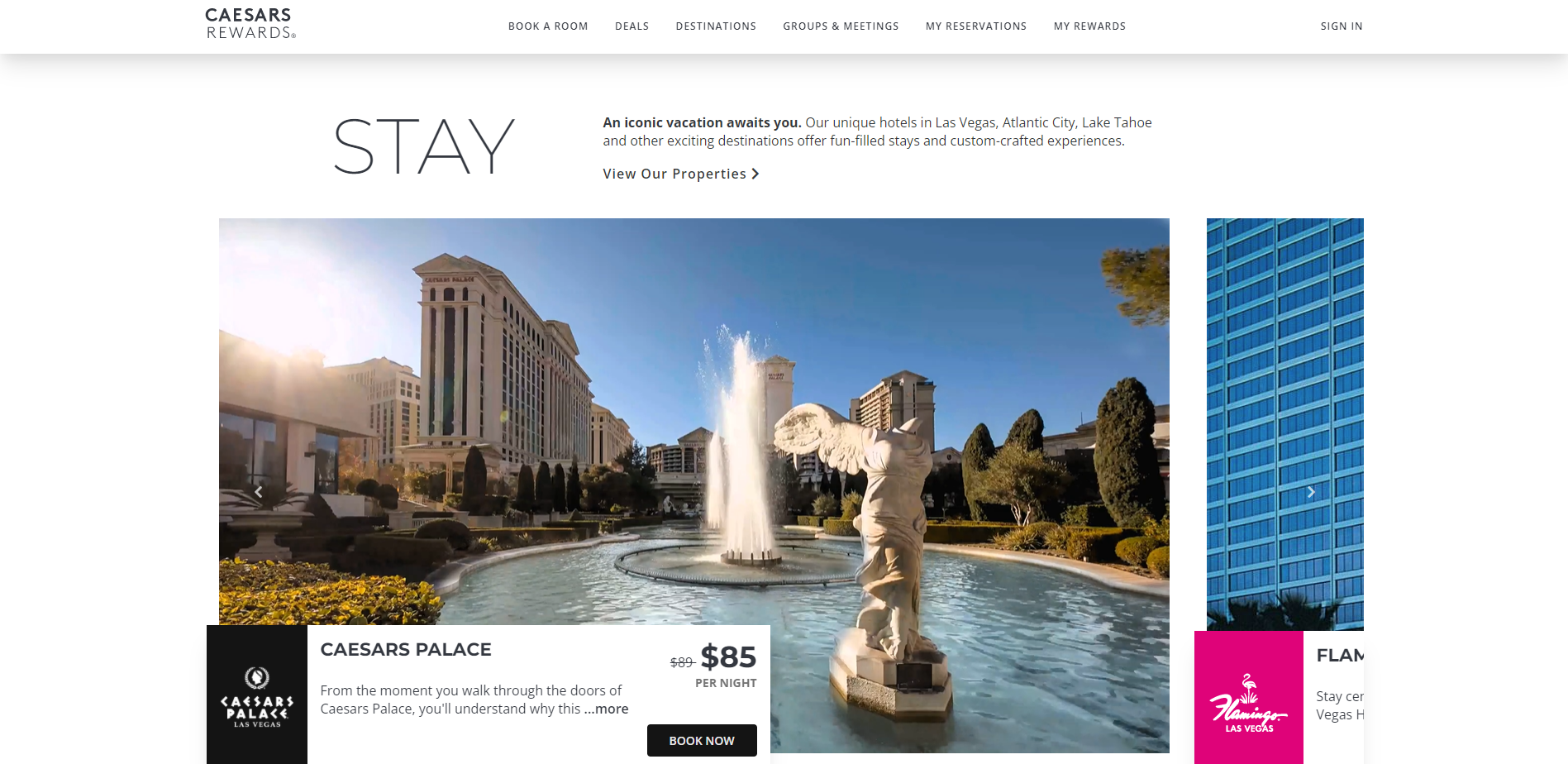 GitHub - Xavy-Romeo/caesars-landing: Come stay and play at our wonderful resorts. A landing page ...