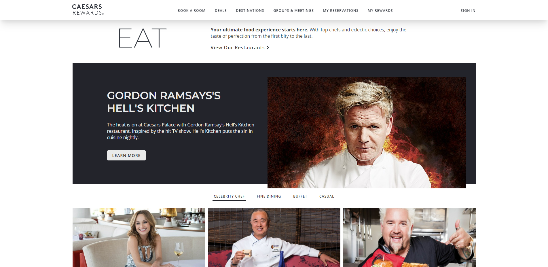 GitHub - Xavy-Romeo/caesars-landing: Come stay and play at our wonderful resorts. A landing page ...