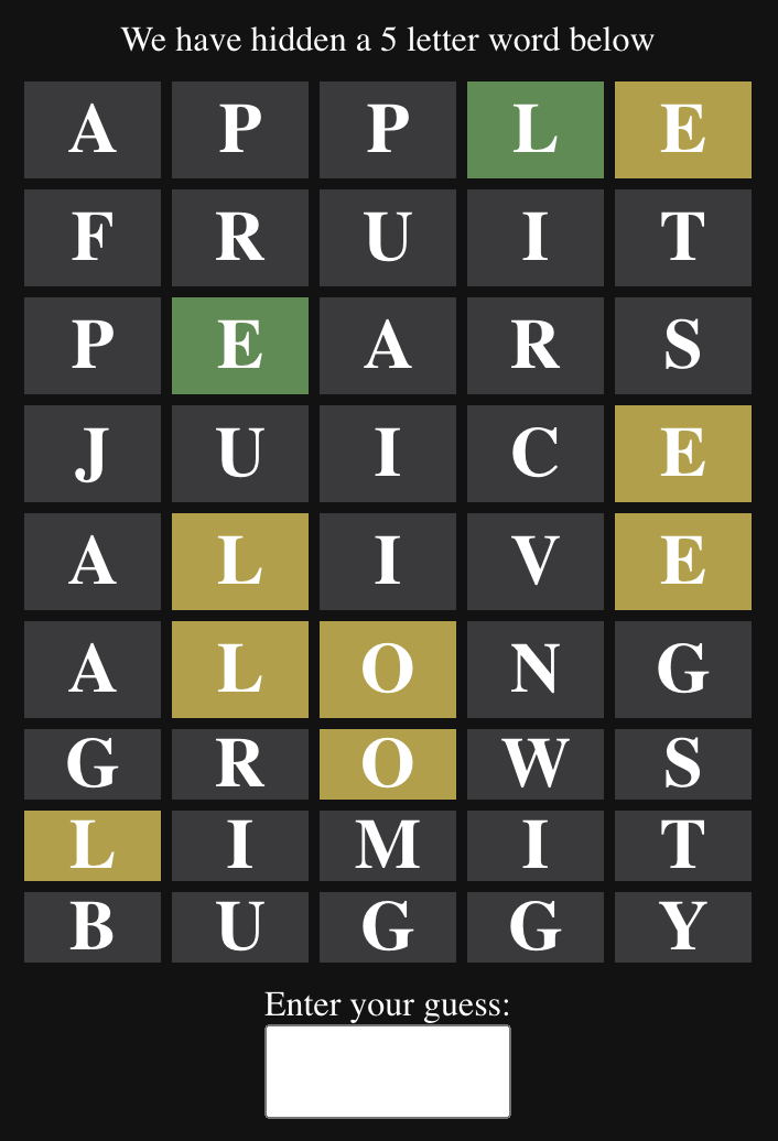 Display loss message after the player reaches the guess limit without ...