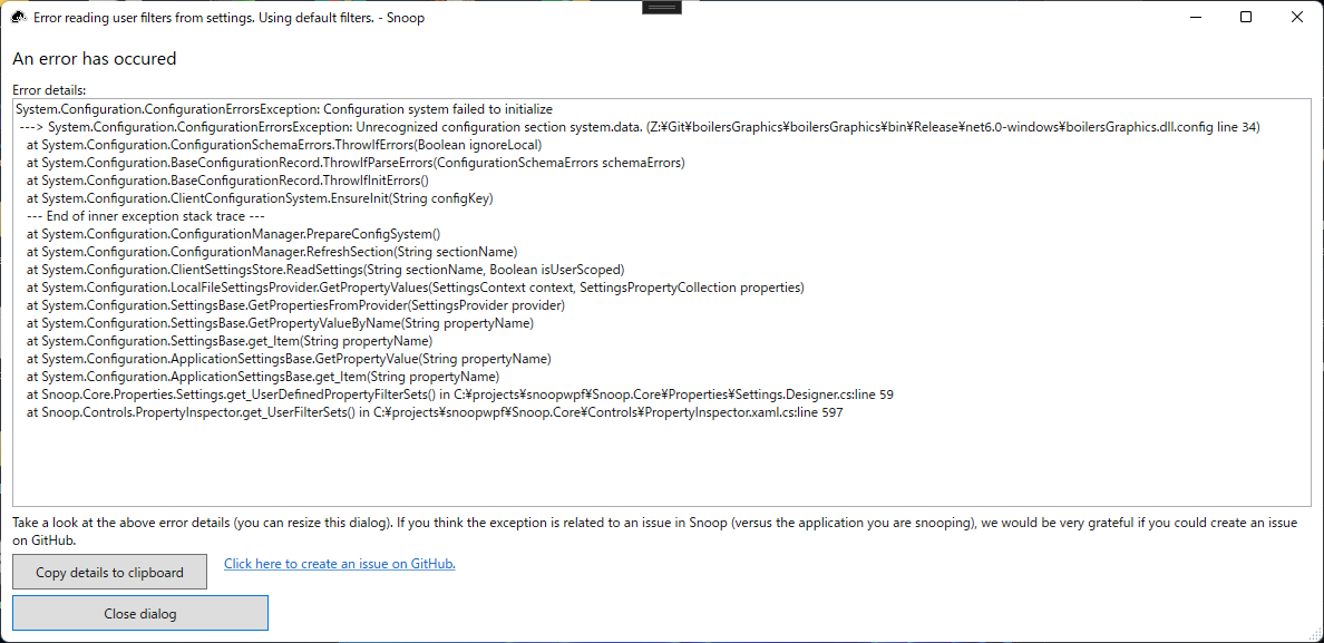 An error has occured in developing .NET 6 Desktop App · Issue #300 ...