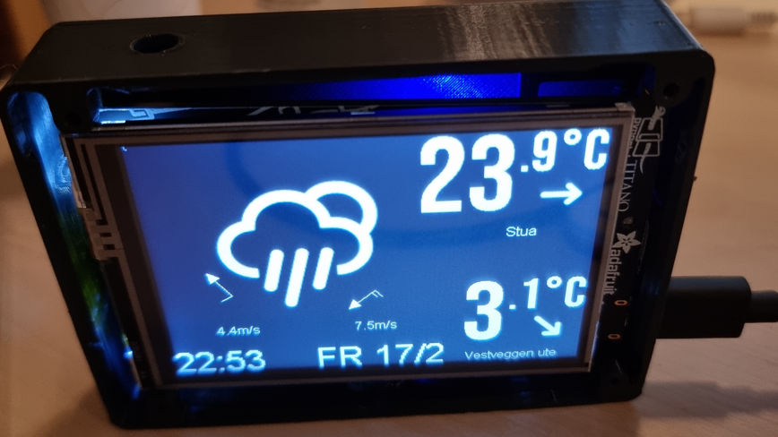 Add Widget For Wind Sensor · Issue 21 · Blog Eivindgl Com Netatmo Pyportal Display · Github