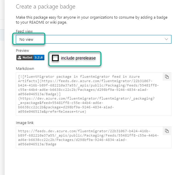 Replace MyGet with Azure Artifacts feed · Issue #1180 · fluentmigrator/fluentmigrator · GitHub