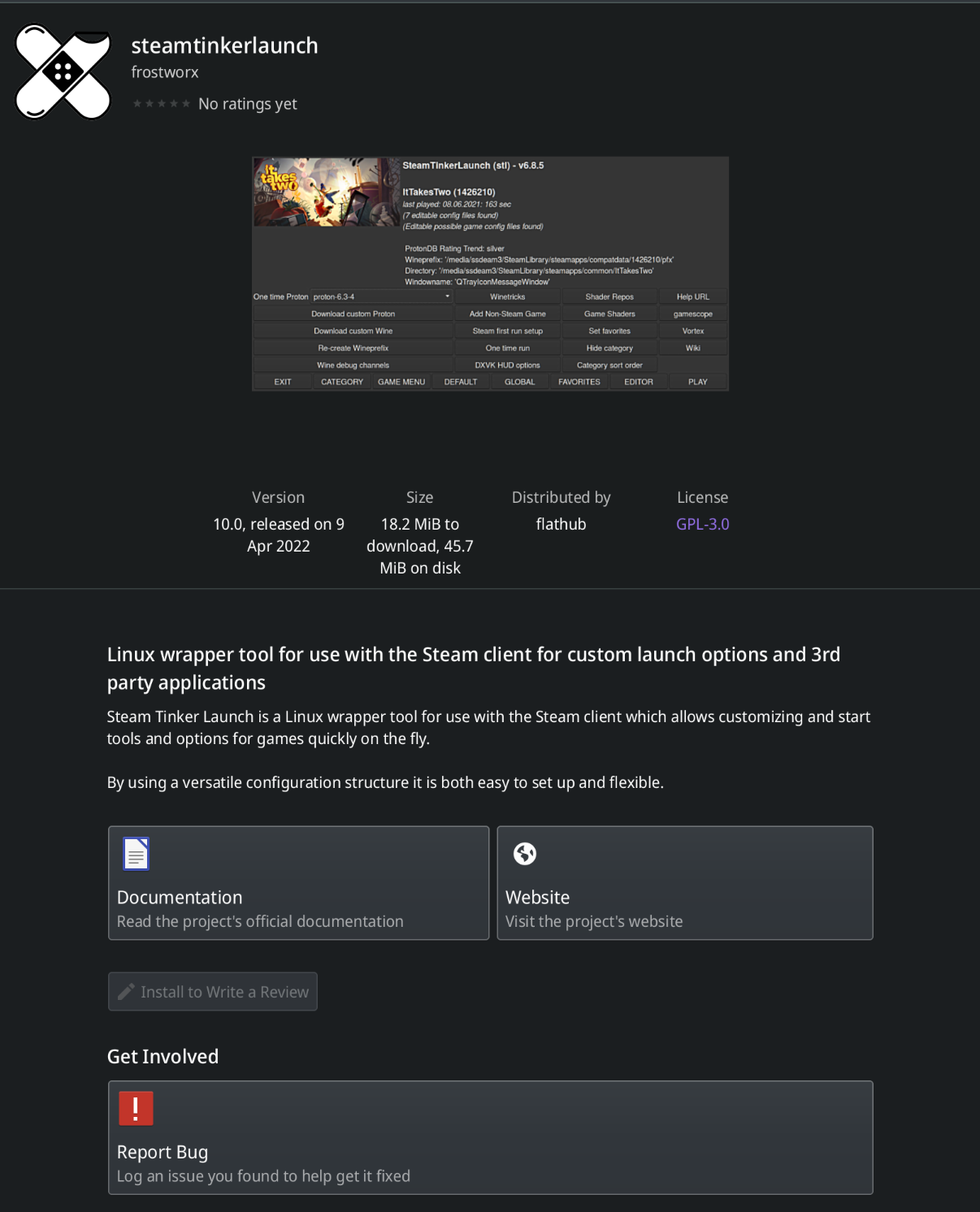 ⚠ Steam flatpak support · Issue #27 · sonic2kk/steamtinkerlaunch · GitHub