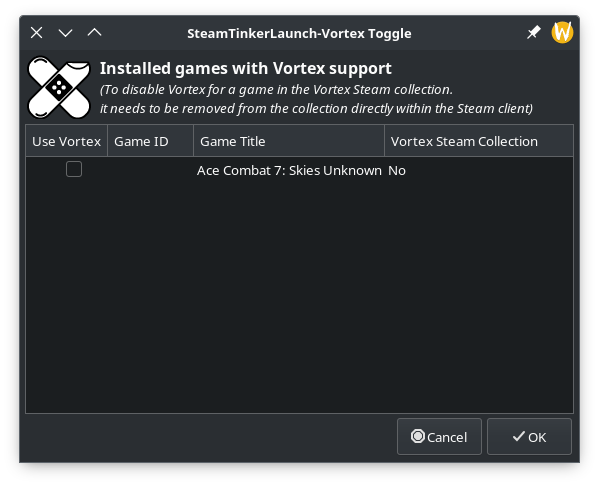 Inaccurate games list for Vortex support · Issue #764 · sonic2kk/steamtinkerlaunch · GitHub
