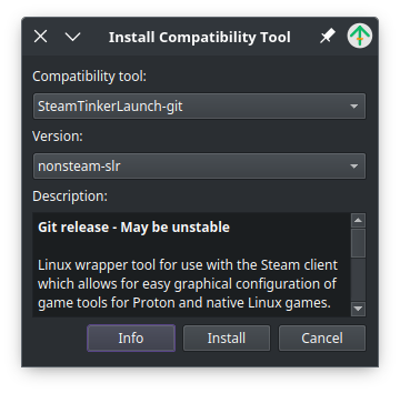 Directx 11/3d acceleration error on steam deck · Issue #772 · sonic2kk/steamtinkerlaunch · GitHub