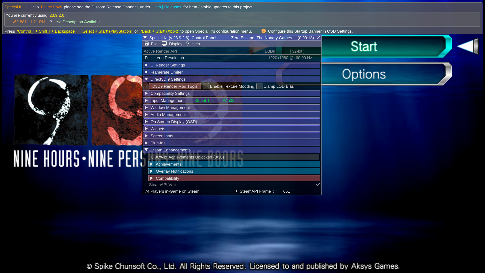 Compatibility issues with bypassing launchers via custom command · Issue #968 · sonic2kk ...