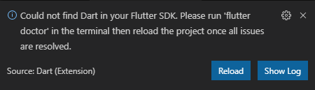 Error in VS code · Issue #76156 · flutter/flutter · GitHub