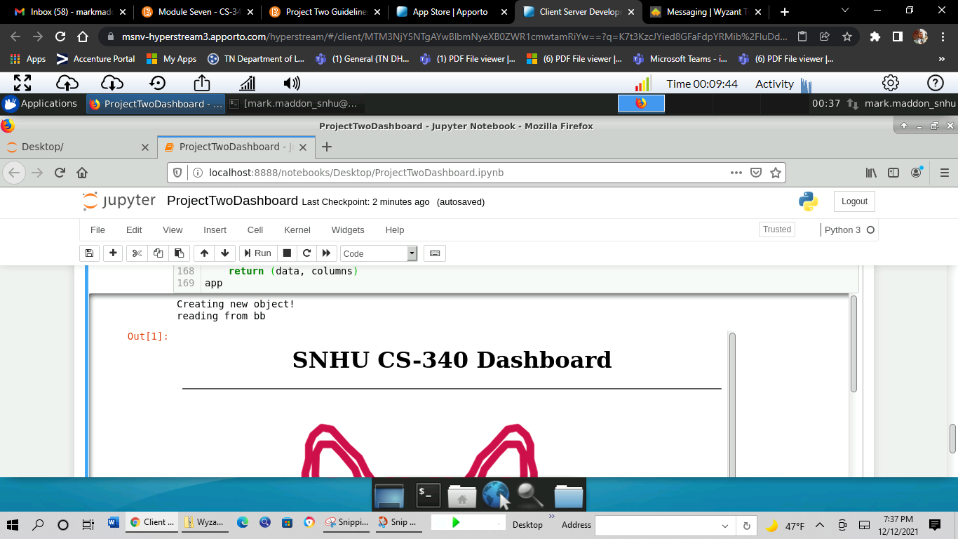 GitHub - mmaddon/ProjectTWOClientServerDevelopment
