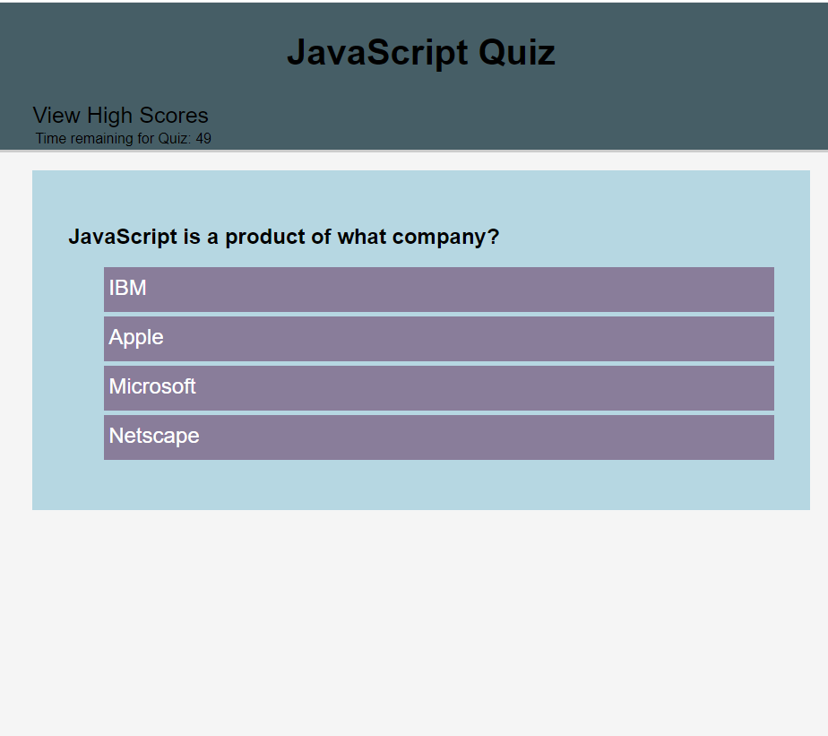 GitHub - mhknowledge/API-CodeQuiz