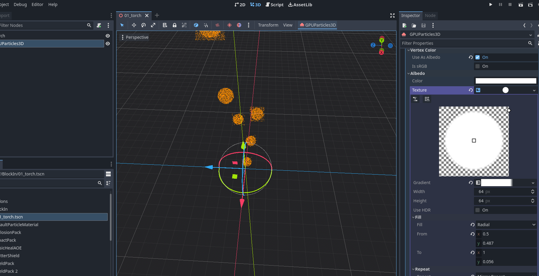 Gradienttexture2d Shows Grainy On Particles · Issue 64499 · Godotengine Godot · Github