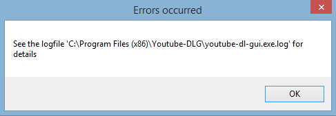 Youtube-DL GUI issues : r/youtubedl