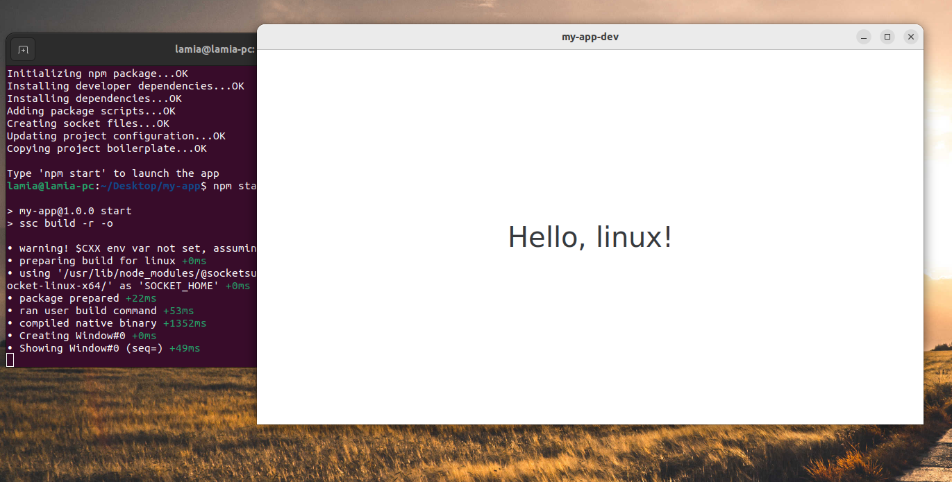 Getting An Error When I Run `npm Create Socket App ` On Linux · Issue 17 · Socketsupplycreate 