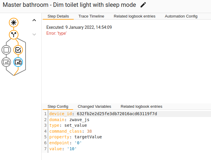 Z-Wave JS device action automation error: extra keys not allowed @ data['domain'] · Issue #63758 ...