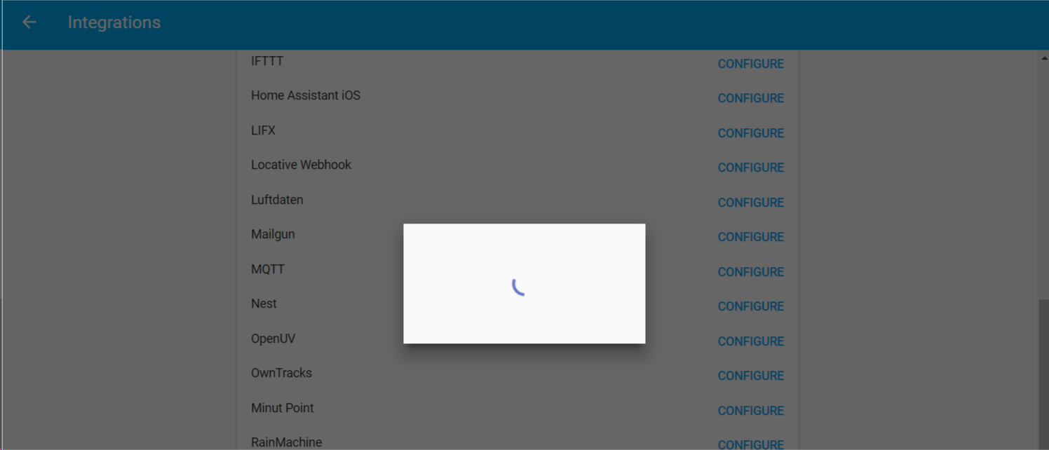 No visual feedback when an integration fails to install dependencies, or is slow to install ...