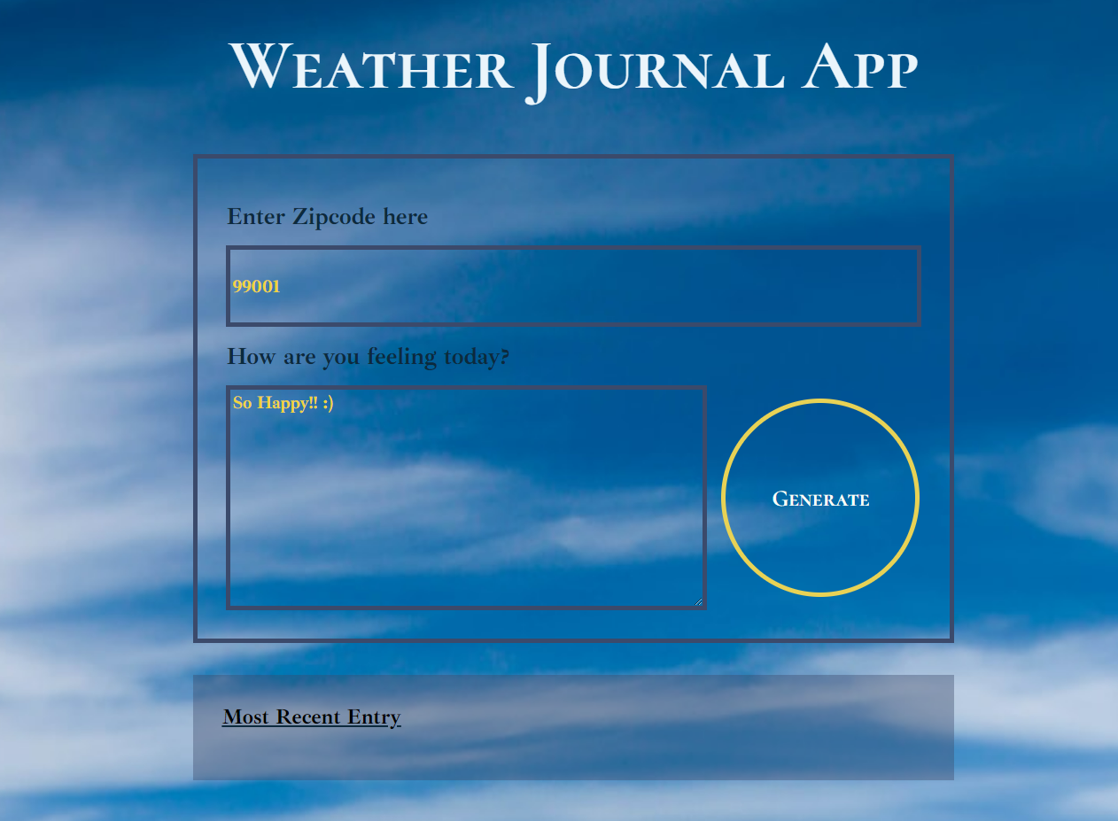 GitHub - soojiyou/FE-3-Weather-Journal