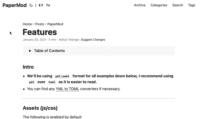 TOC Table of Contents for Posts · Issue #161 · timlrx/tailwind-nextjs ...