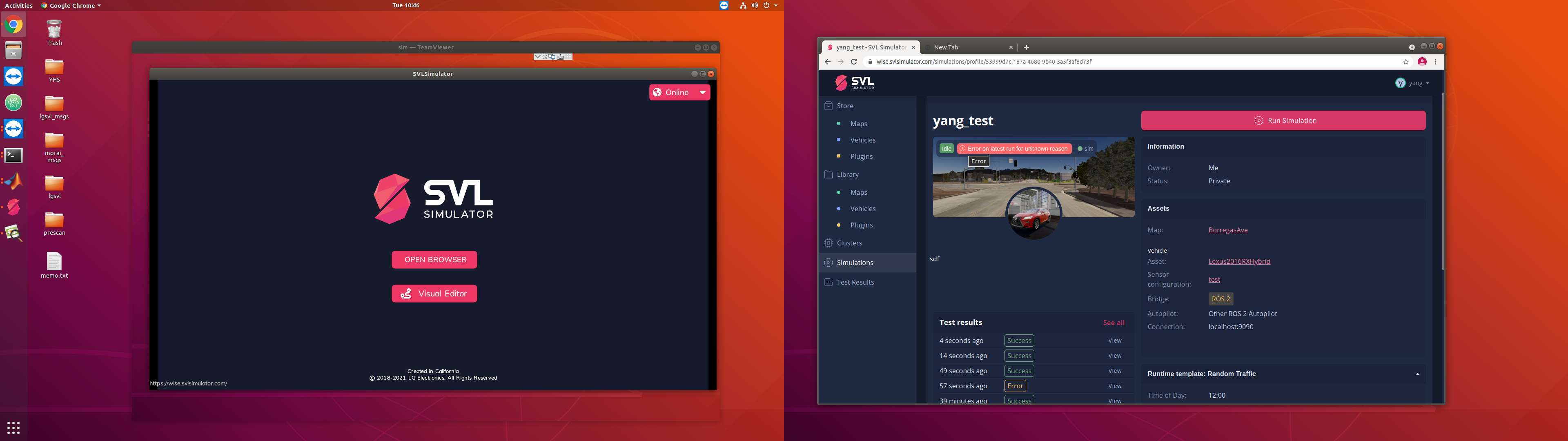 Simulation Execution Questions · Issue #1722 · lgsvl/simulator · GitHub