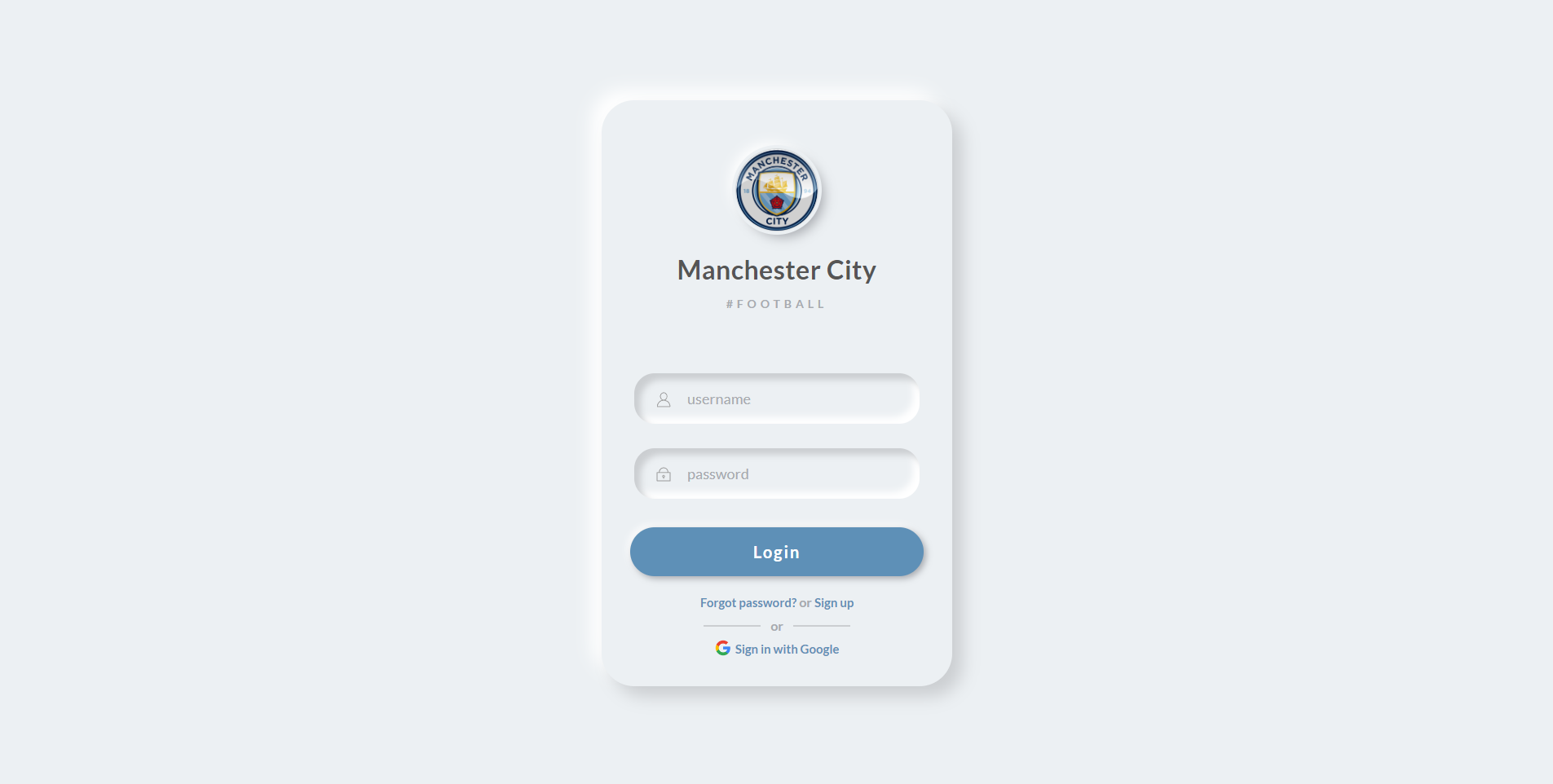 GitHub - Pilag6/Machester-City-Neumorphic-Login