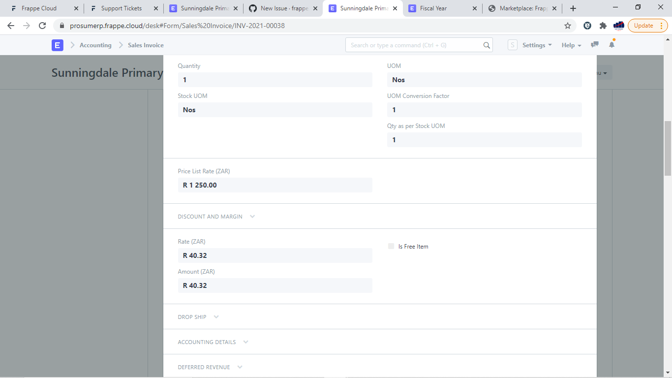 Subscriptions · Issue 24788 · Frappe Erpnext · Github