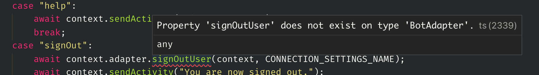 Typescript Error 2345 Argument Of Type Turncontext Is Not Assignable 1981
