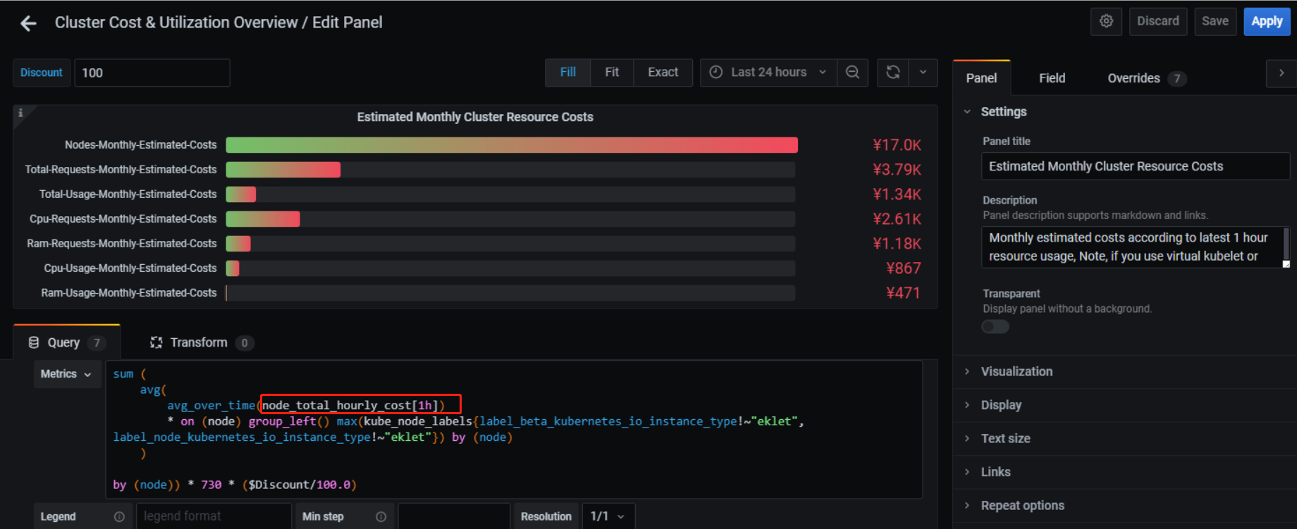 请问关于node_total_hourly_cost指标是如何计算的？ · Issue #855 · gocrane/crane · GitHub